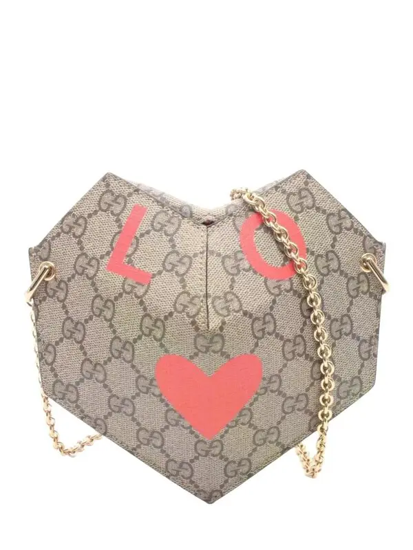 Gucci Ophidia Gg Supreme Shoulder Bag - Neutrals