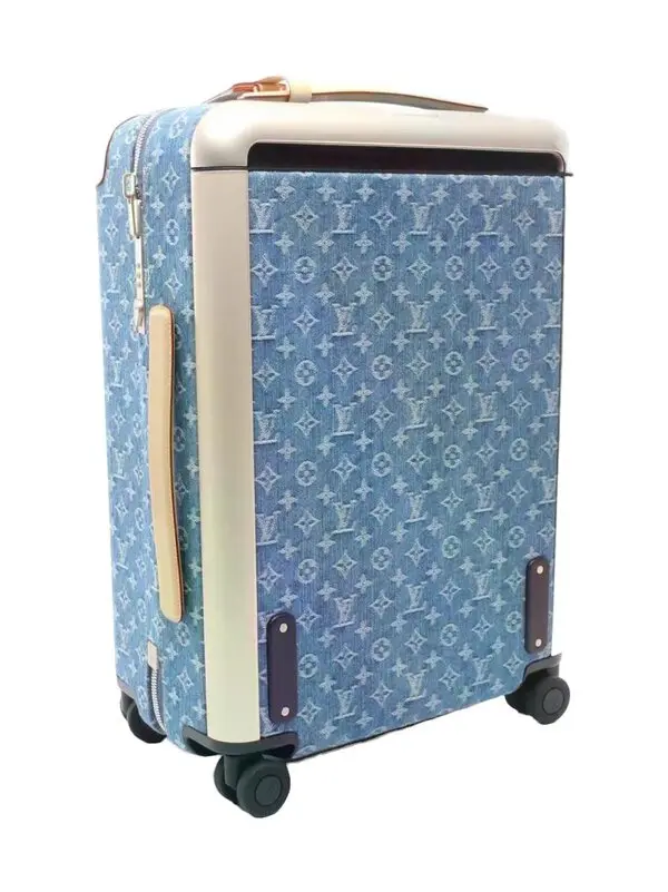 LOUIS VUITTON Monogram Denim Suitcase - Blue