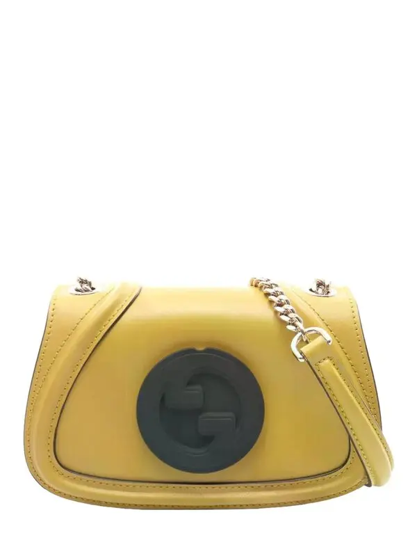 Gucci Blondie Chain Shoulder Bag - Yellow