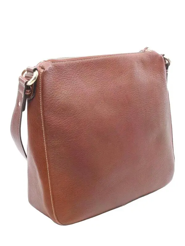 BVLGARI Leather Cross Body Bag - Brown