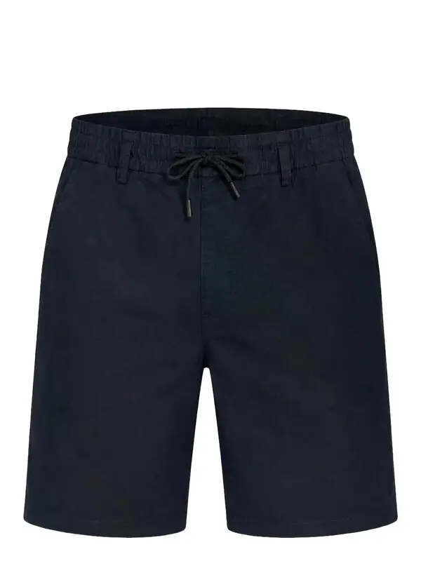 BOSS Drawstring Waist Bermuda Shorts - Blue