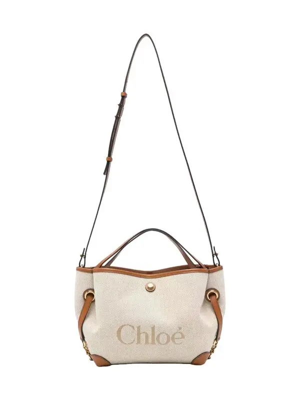 Chloé Small Double Carry Tote Bag - Neutrals