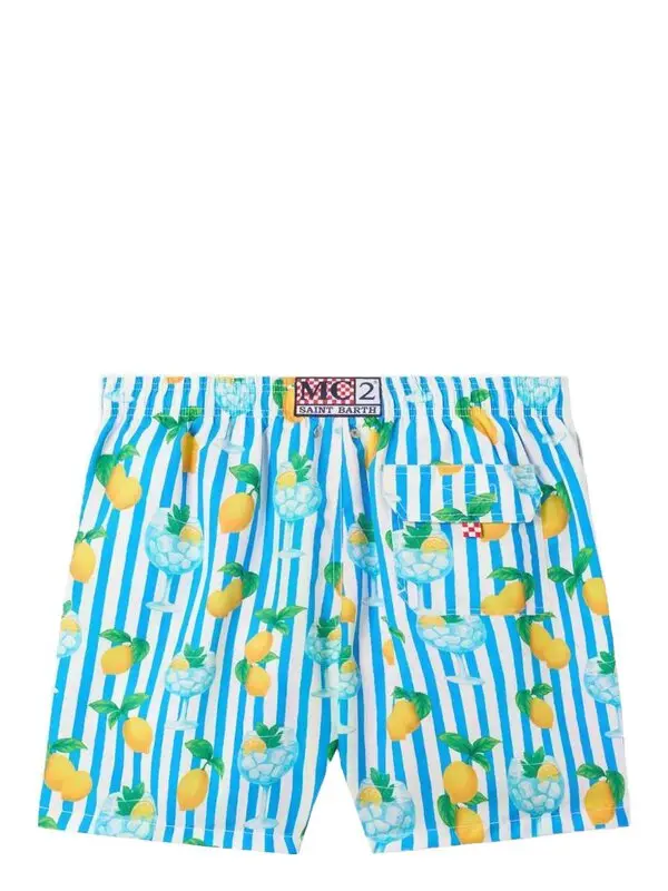 MC2 SAINT BARTH Gustavia Swim Shorts - Blue