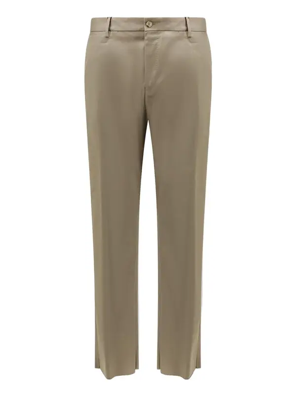 Dolce & Gabbana Wool And Silk Trousers - Cream