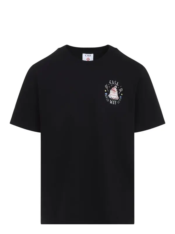 Casablanca Casa Way T-shirt - Black