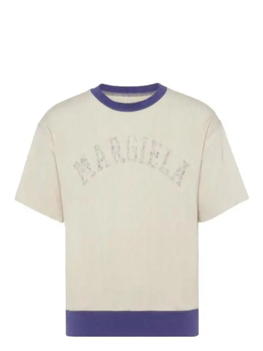 MAISON MARGIELA Varsity T-shirt - Light Brown