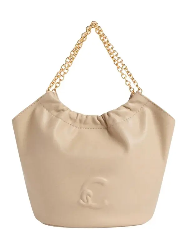 COCCINELLE Chain Shoulder Bag - Nude