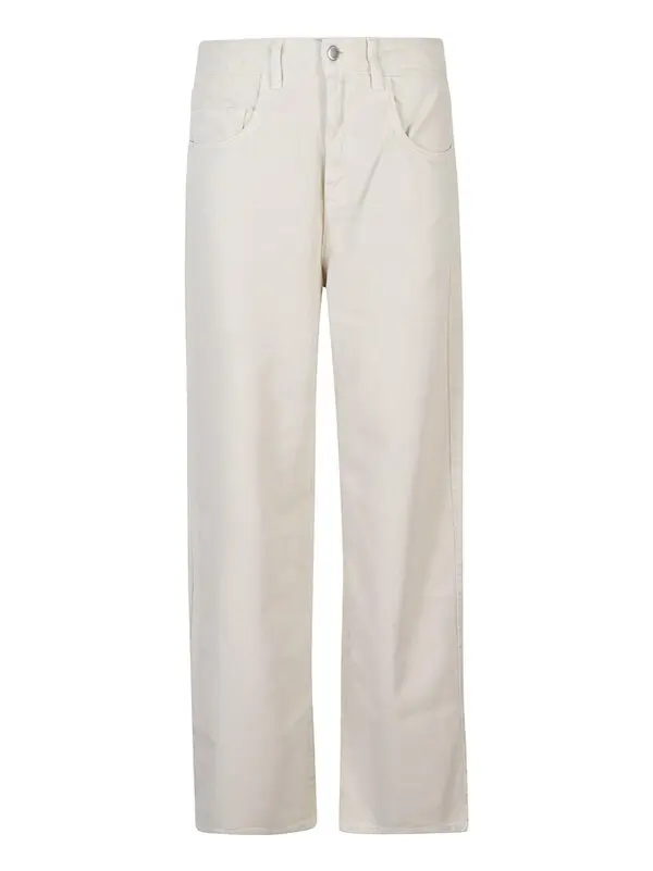 ICON DENIM LOS ANGELES Poppy Wide Leg Jeans - White