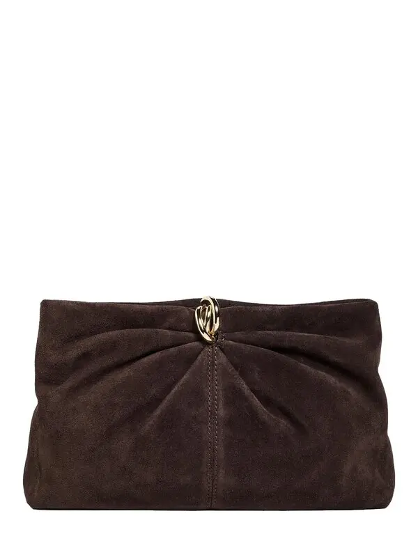 LOEFFLER RANDALL Corrine Gathered Multi Ring Clutch - Tmoro