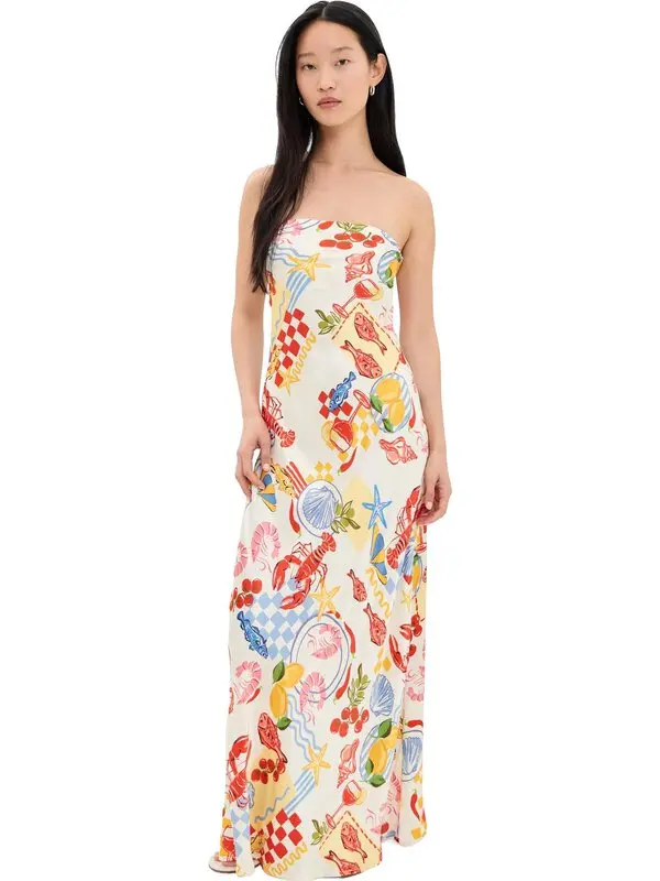 L*Space Spring In Love Midi Dress - Seaside Soiree