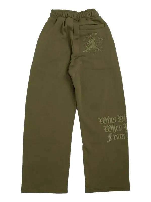 JORDAN X Teyana Taylor Fleece Trousers - Rough Green