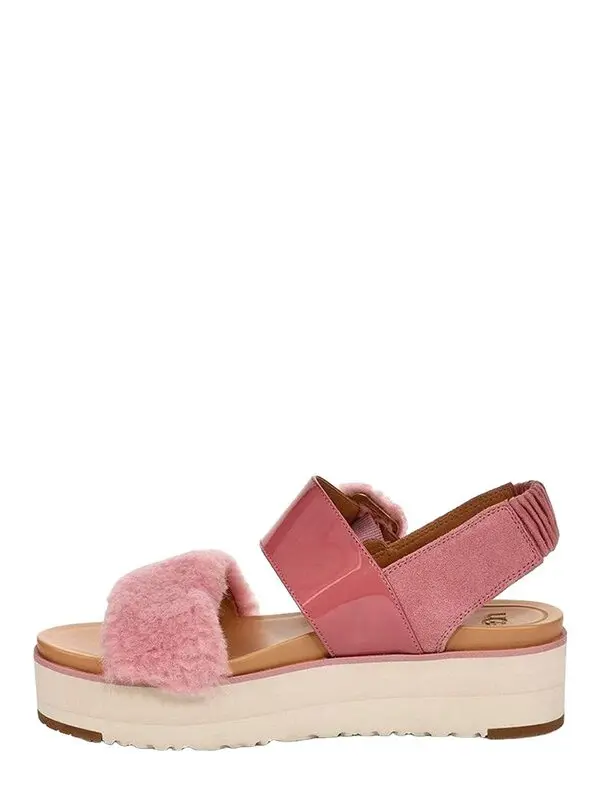 UGG Fluff Slide Sandals - Pink