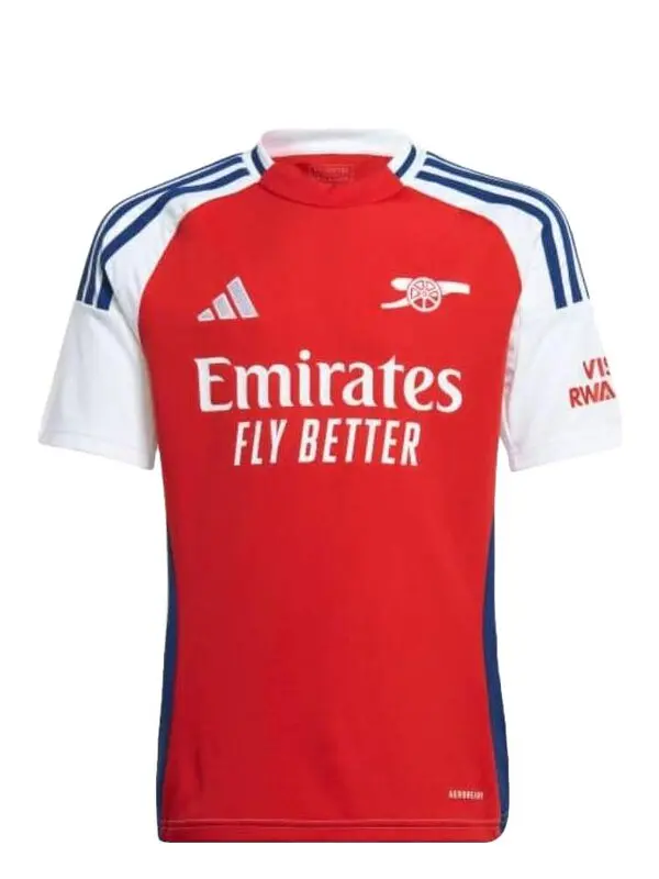 Adidas Arsenal 24/25 Home Soccer Jersey - Better Scarlet/white