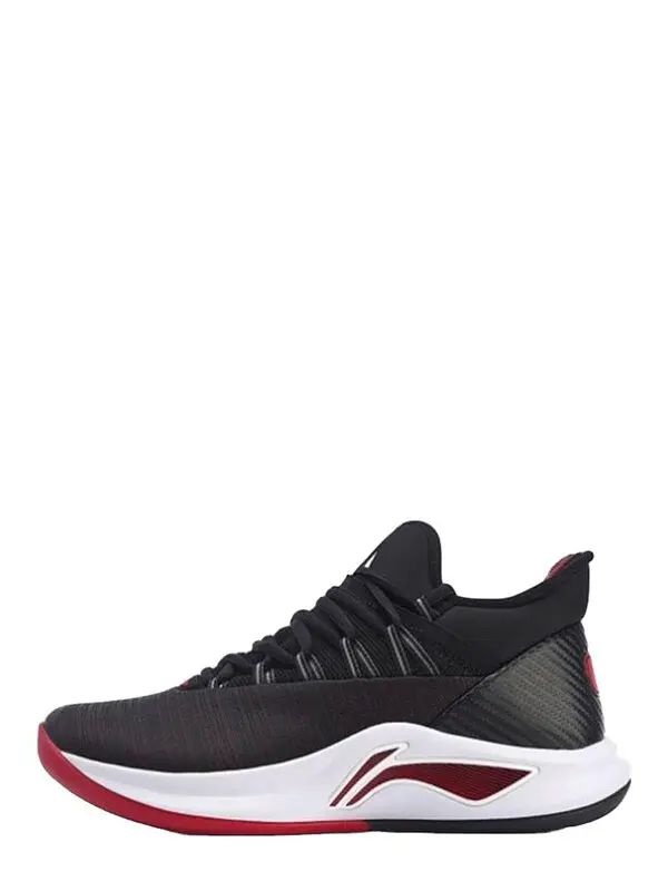 LI-NING Blitz 5 Mid-top Basketball Sneakers - Black/red