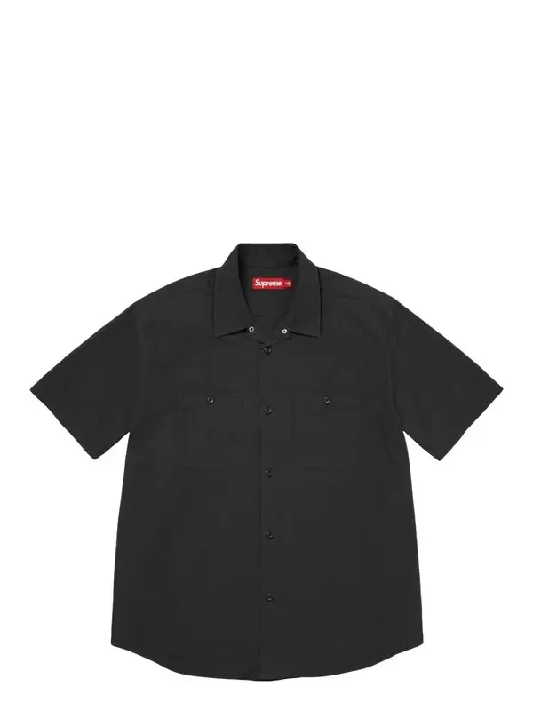Supreme Ss26 Cigarette S/s Shirt - Black