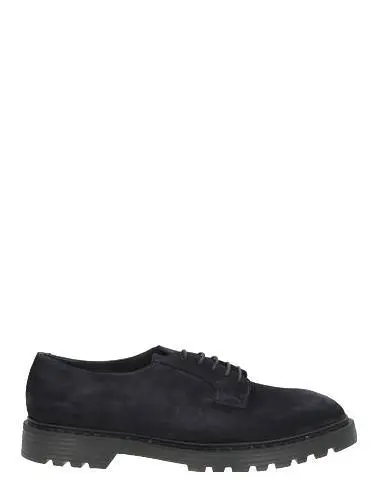 Premiata Derby Shoes In Suede - Blue