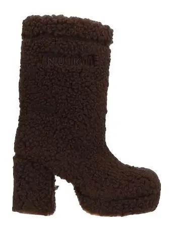 Inuikii Dark Textile Fibers Ankle Boots - Brown