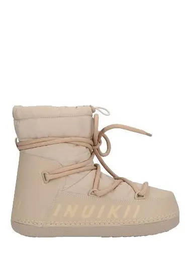 Inuikii Padded Ankle Boots - Beige