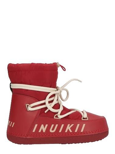 Inuikii Padded Ankle Boots - Red