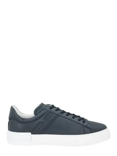 Hogan Leather Low-top Sneakers - Navy