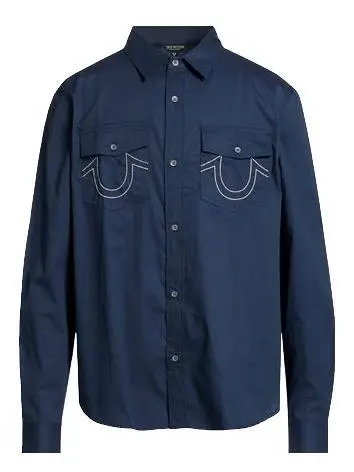 True Religion Shirt Size Cotton - Blue