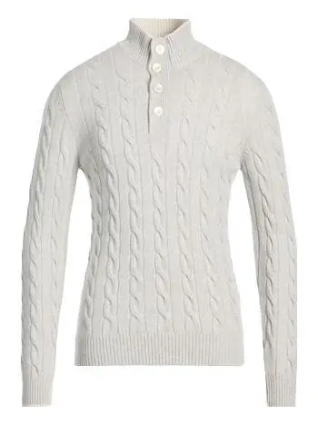 GRAN SASSO Sweater In Virgin Wool, Viscose, And Cashmere - Grey