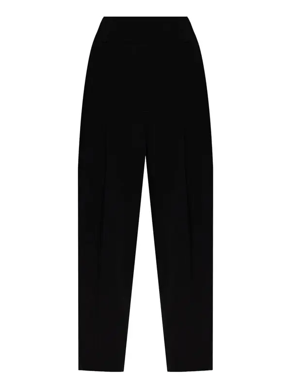 TOTEME Pleated Wide-leg Trousers - Black