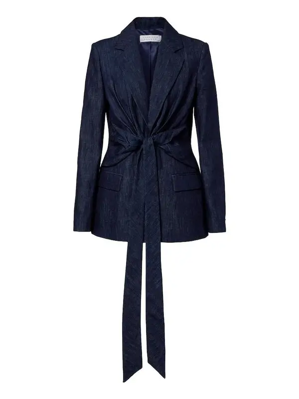 Gabriela Hearst Grant Denim Blazer - Blue