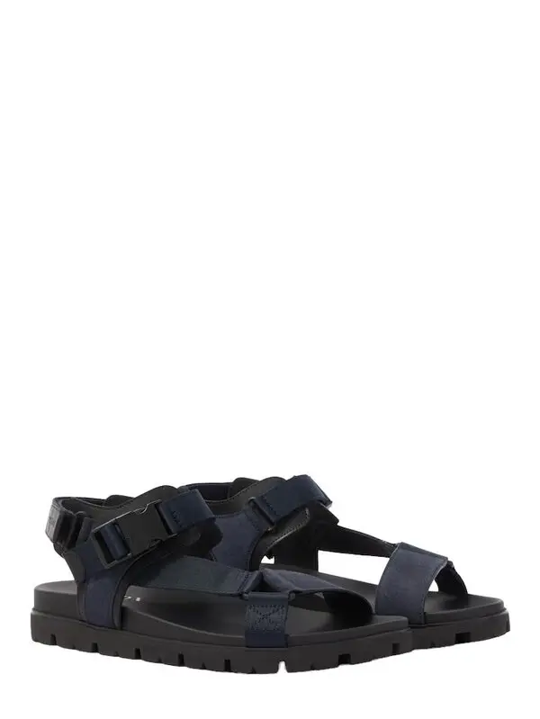 Prada Suede Sandals - Blue