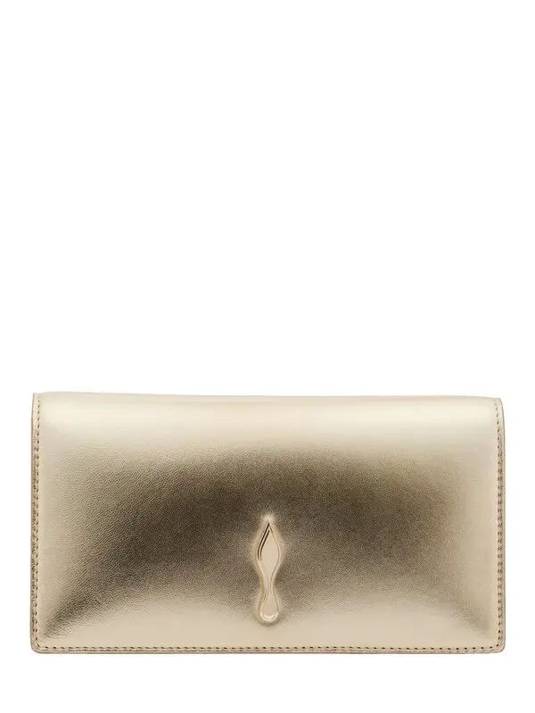 CHRISTIAN LOUBOUTIN Bettina Small Clutch - Gold
