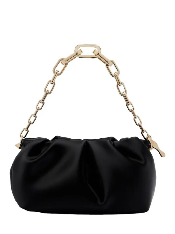CHRISTIAN LOUBOUTIN Eva Small Shoulder Bag - Black