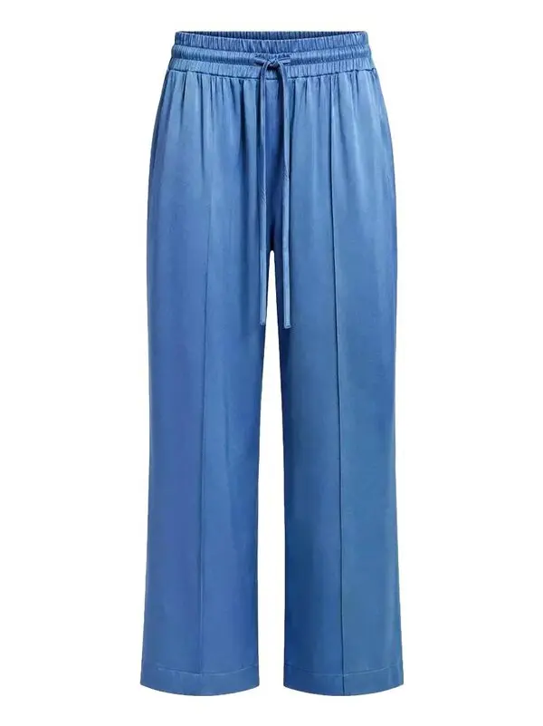 Cinq À Sept Damoni Drawstring Waist Trousers - Blue