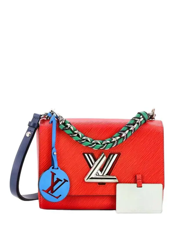 LOUIS VUITTON Epi Leather Twist Mm Bag - Red