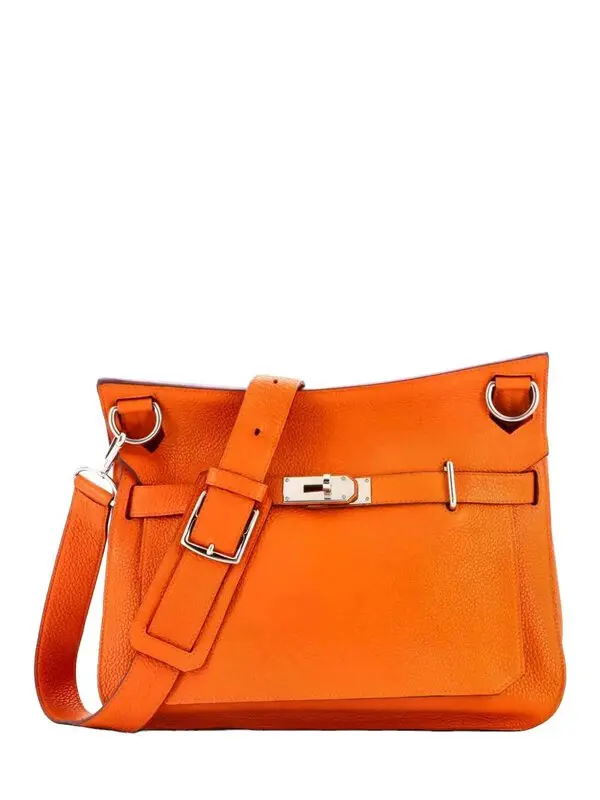 Hermès Jypsiere Bag Clemence 34 Crossbody Bag - Orange