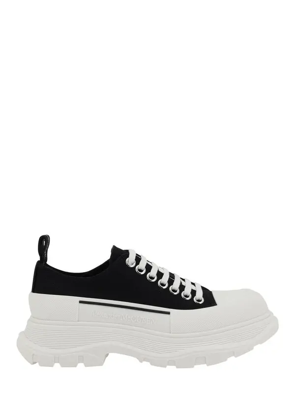 Alexander McQueen Tread Slick Sneakers - Black