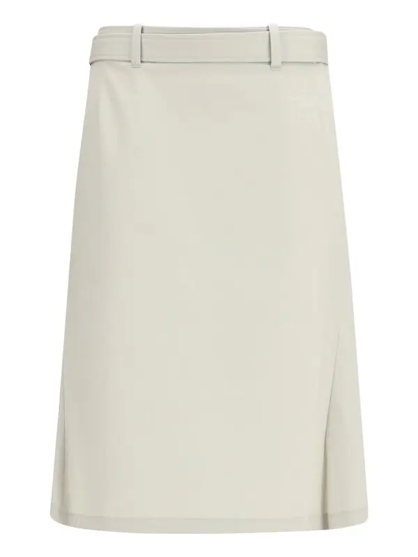RIER Rire Cotton Utility Skirt - Grey