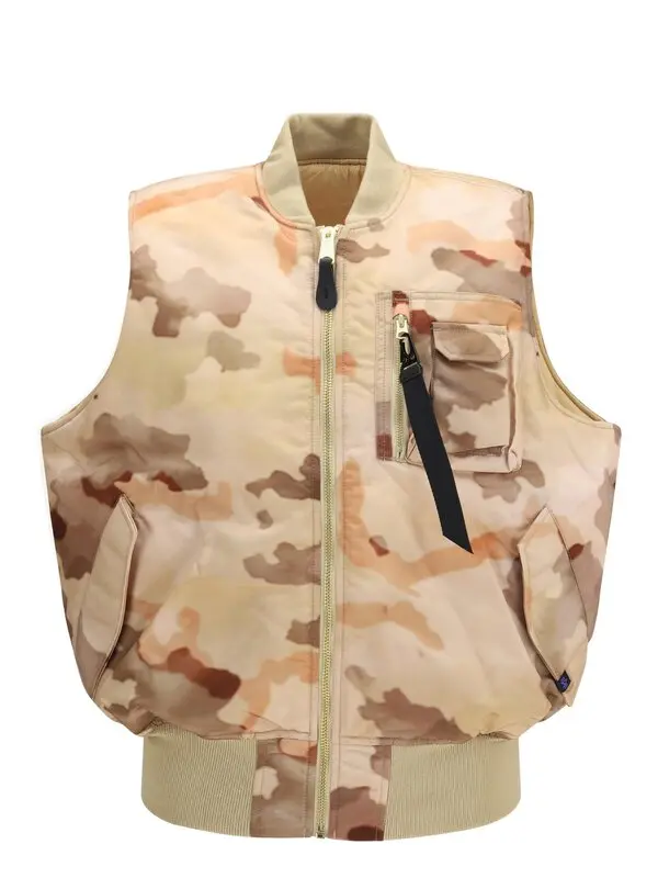 Alpha Industries Ma-1 Base Camouflage Vest - Beige