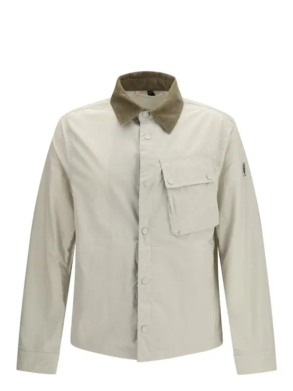 Belstaff Ground Jacket With Velvet Collar - Beige