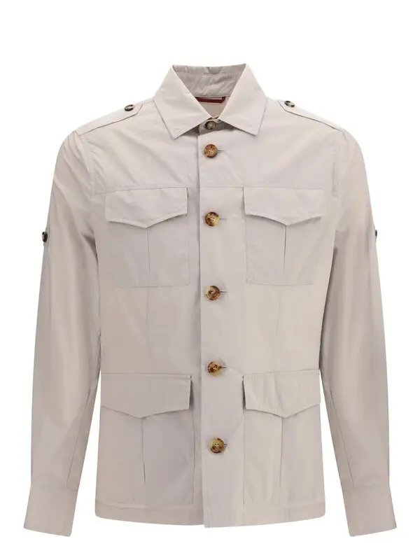Brunello Cucinelli Waterproof Jacket - Beige