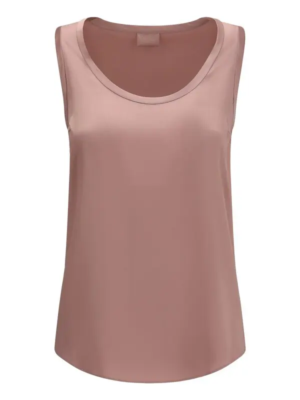 Brunello Cucinelli Sleeveless Silk Top - Pink