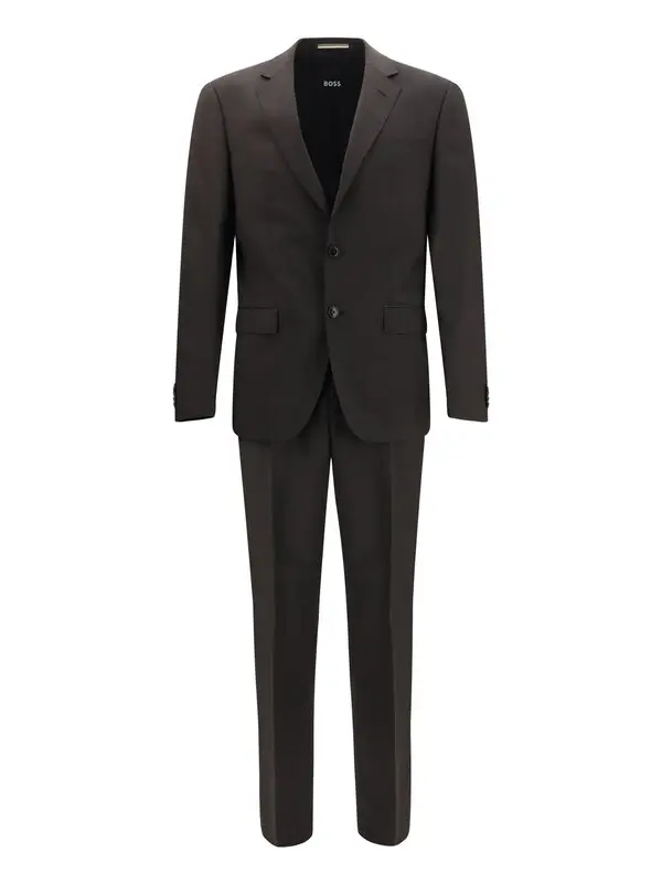 Hugo Boss Virgin Wool Suit - Grey