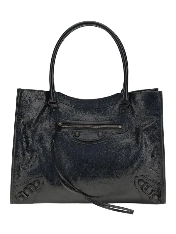 Balenciaga Small Le City Tote Bag - Black