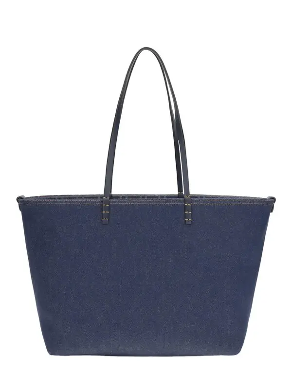 Fendi Reversible Denim Tote Bag - Blue