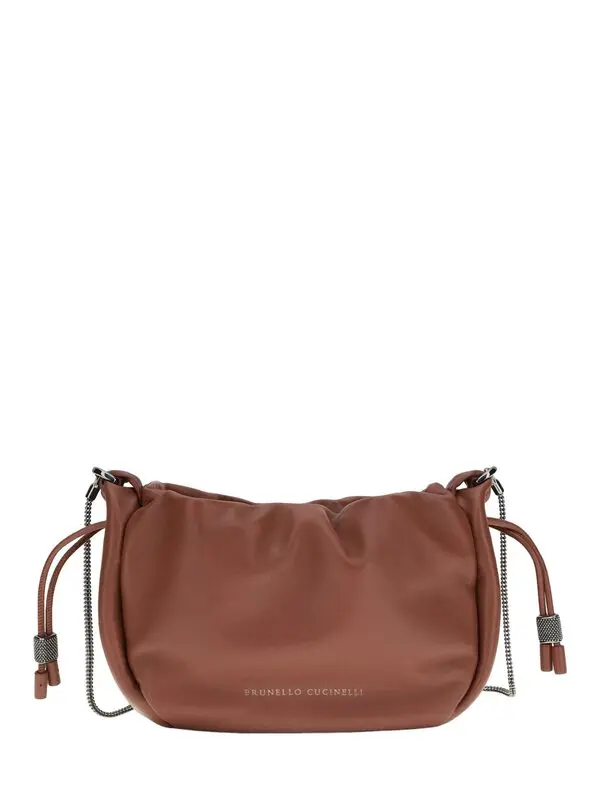 Brunello Cucinelli Mini Shoulder Bag - Brown