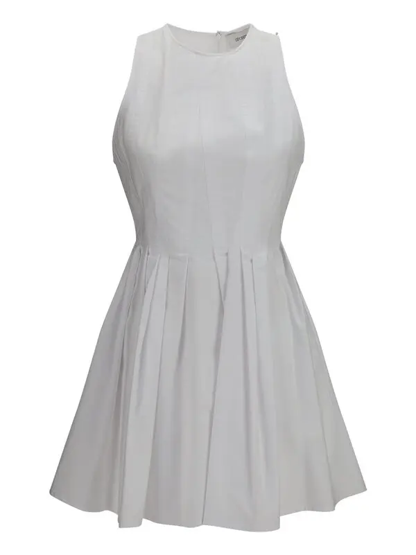 Max Mara Sportmax Sleeveless Short Dress - White