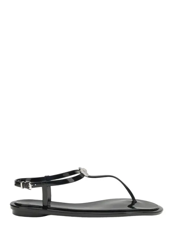Mach & Mach Double Bow Sandals - Black