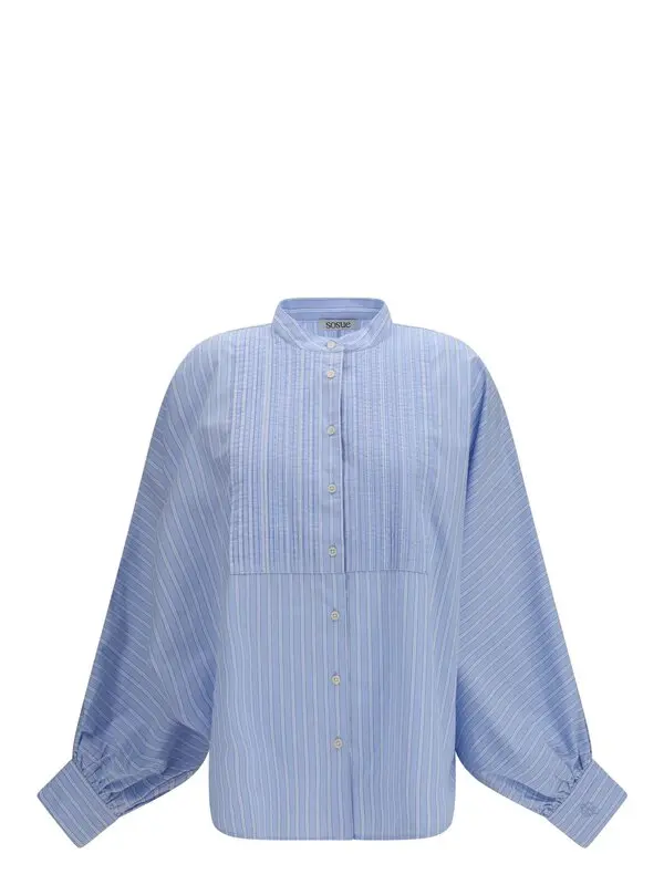 SOSUE Antonia Voile Shirt - Light Blue