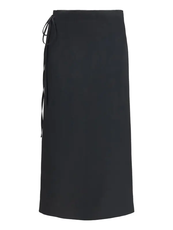 Calvin Klein Hallie Wrap Skirt - Black