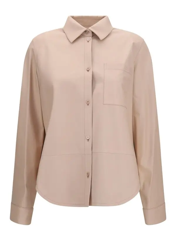 Loewe Lamb Nappa Shirt - Pink