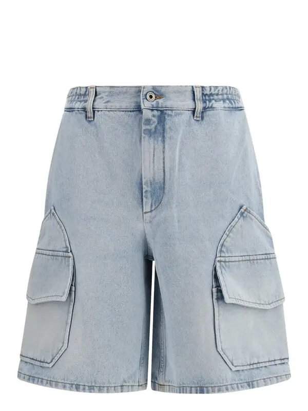 Loewe X Paula's Ibiza Cargo Denim Jeans - Blue
